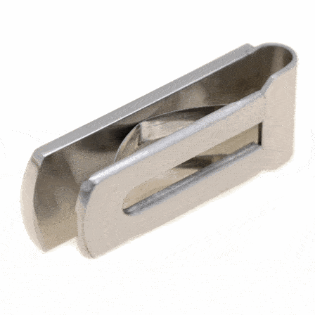 Static Collection Engraved Spring Loaded Money Clip - Executive Gift Shoppe