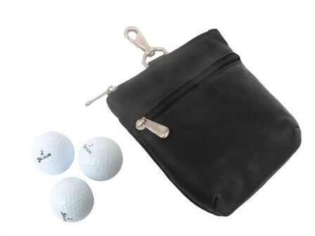 Zippered Valuables Golf Pouch - Executive Gift Shoppe