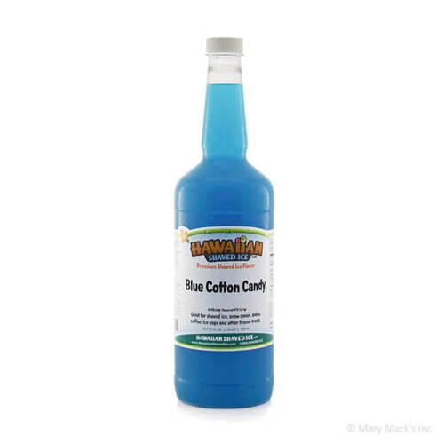 Commercial Blue Cotton Candy Syrup | 1-800-Shaved-Ice