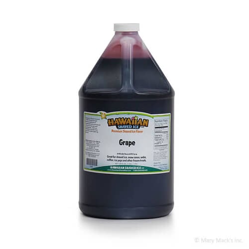 Commercial Grape Shaved Ice Syrup | 1-800-Shaved-Ice