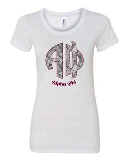 $20 Alpha Phi Lettered Long Sleeve Tee SALE $20.00. - Greek Gear®