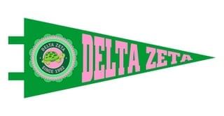 Delta Zeta Crest - Shield Decals SALE $4.95. - Greek Gear®