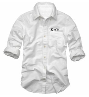 Kappa Alpha Psi Classic Oxford SALE $34.95. - Greek Gear®