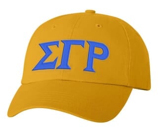 Sigma Gamma Rho Embroidered Bucket Hat SALE $18.95. - Greek Gear®