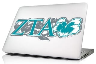 Zeta Tau Alpha Crest - Shield Decals SALE $4.95. - Greek Gear®