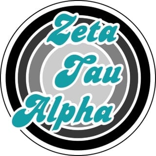 Zeta Tau Alpha Crest - Shield Decals SALE $4.95. - Greek Gear®