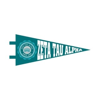 Zeta Tau Alpha Crest Decals SALE $4.95. - Greek Gear®