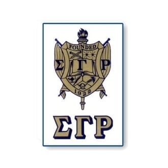 Sigma Gamma Rho Crest - Shield Decals-CLOSEOUT SALE $2.50. - Greek Gear®
