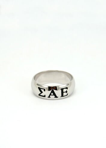 Sigma Alpha Epsilon Sterling Silver Ring SALE $44.95. - Greek Gear®