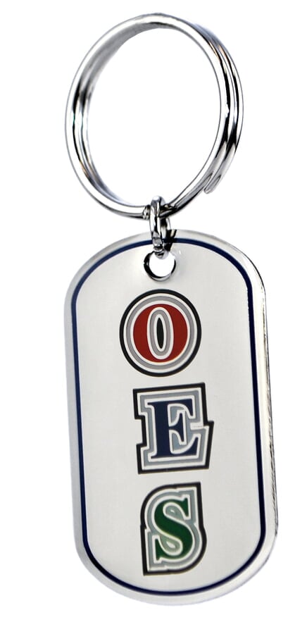 OES Order of Eastern Star Reversible Key Chains SALE $9.95. - Greek Gear®
