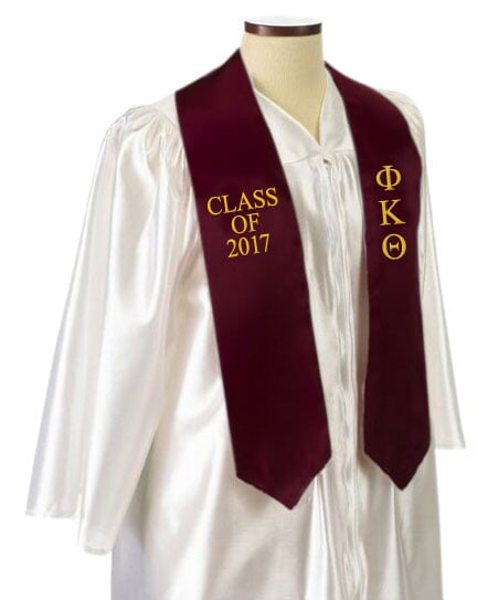 Phi Kappa Theta Embroidered Graduation Sash Stole SALE $39.95. - Greek ...