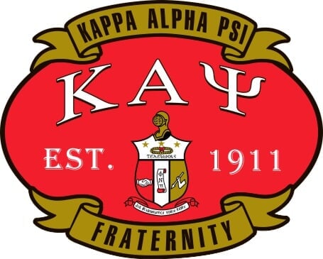 Kappa Alpha Psi Banner Crest - Shield Decal SALE $6.95. - Greek Gear®