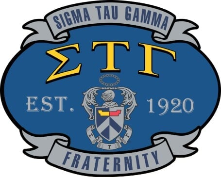Sigma Tau Gamma Banner Crest - Shield Decal SALE $6.95. - Greek Gear®