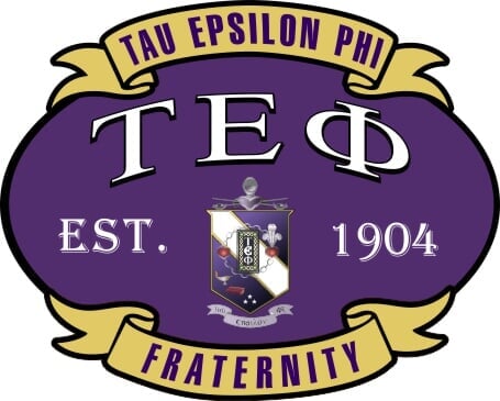 Tau Epsilon Phi Banner Crest - Shield Decal SALE $6.95. - Greek Gear®