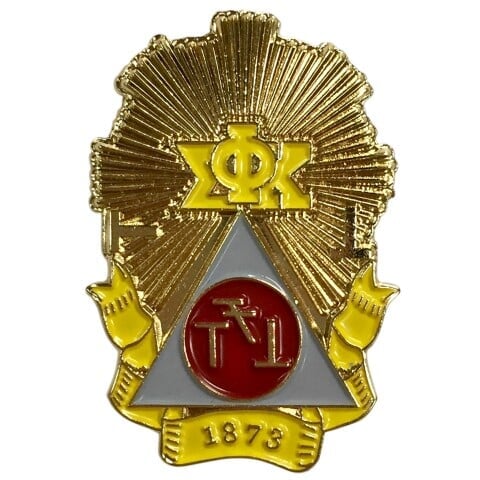 Phi Sigma Kappa Color Crest - Shield Pins SALE $12.95. - Greek Gear®