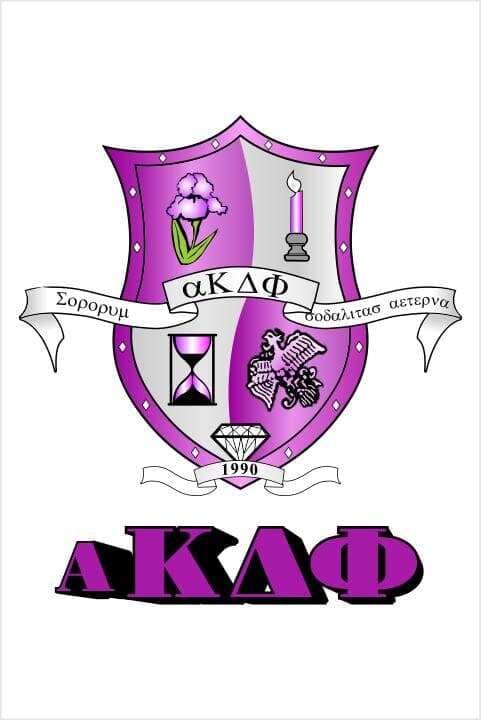 Alpha Kappa Delta Phi Crest - Shield Window Decals Stickers SALE $5.99 ...