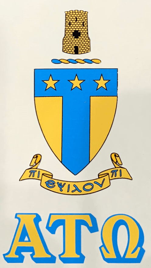 Alpha Tau Omega Crest - Shield Decal SALE $4.95. - Greek Gear®