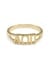 Alpha Omicron Pi Gold Plated Letter Ring SALE $29.95. - Greek Gear®