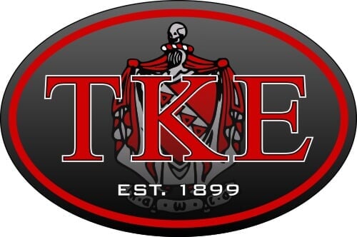 Tau Kappa Epsilon Color Oval Decal SALE $6.95. - Greek Gear®