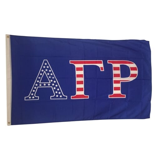Alpha Gamma Rho USA Greek Letter Flag SALE $29.99. - Greek Gear®