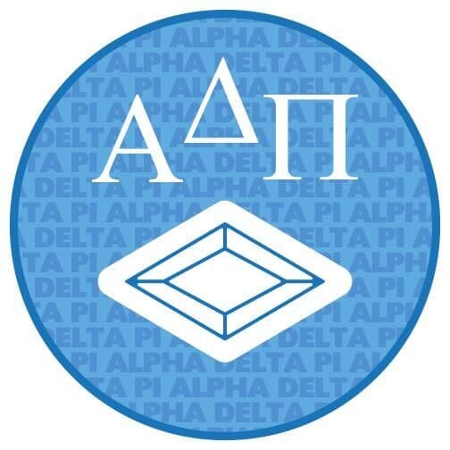 Alpha Delta Pi Mascot Round Decals SALE $4.95. - Greek Gear®