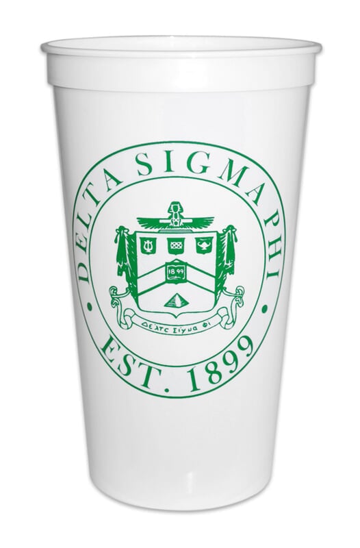 Delta Sigma Phi Big Plastic Stadium Cup SALE $2.95. - Greek Gear®