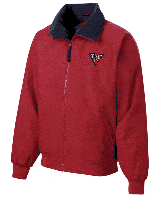 Tau Kappa Epsilon House Plate Triangle Challenger Jacket SALE $69.95 ...