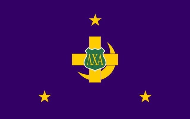 Lambda Chi Alpha Flag Decal Sticker Sale 6 95 Greek Gear®
