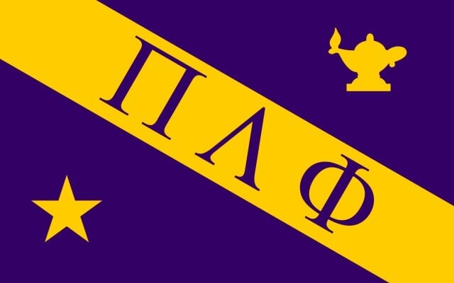 Pi Lambda Phi Flag Decal Sticker SALE $6.95. - Greek Gear®