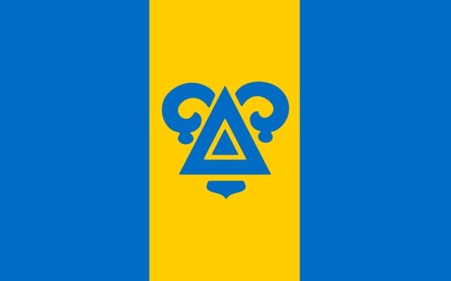 Delta Upsilon Flag Decal Sticker SALE $6.95. - Greek Gear®