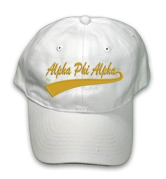 Alpha Phi Alpha New Tail Baseball Hat SALE $21.95. - Greek Gear®