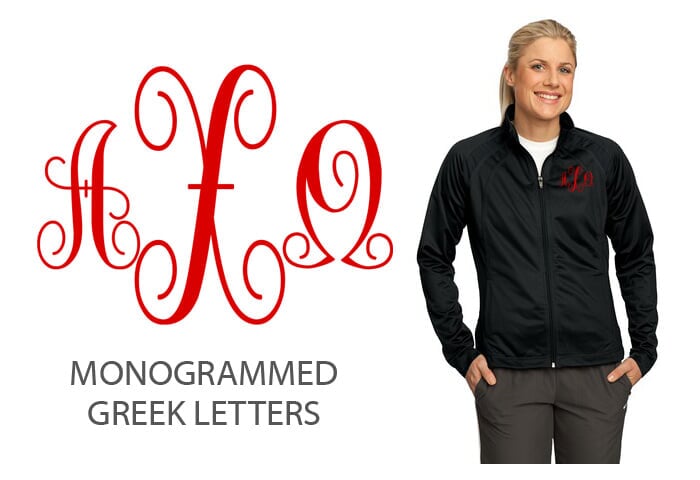 Alpha Chi Omega Crest - Shield Track Jacket SALE $39.95. - Greek Gear®