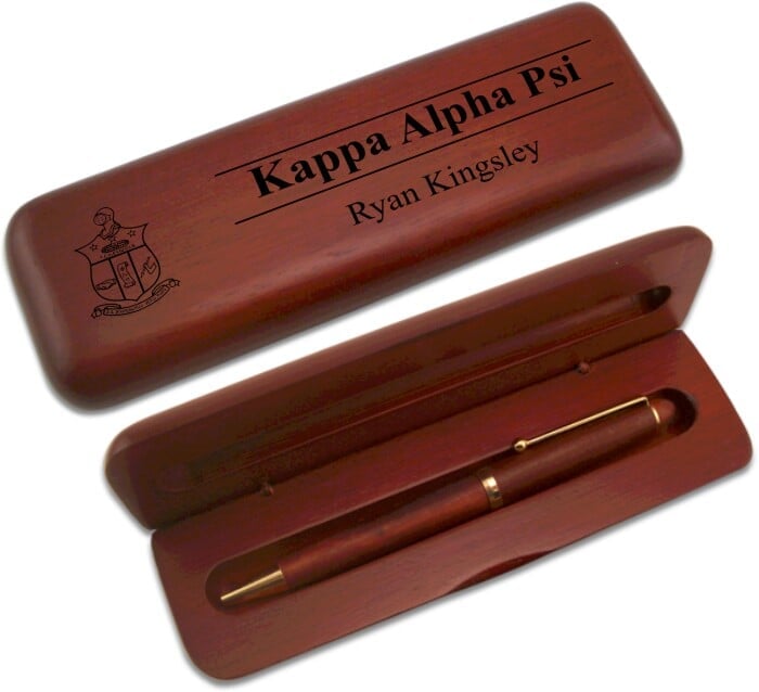 Kappa Alpha Psi Wooden Pen Set SALE $29.95. - Greek Gear®