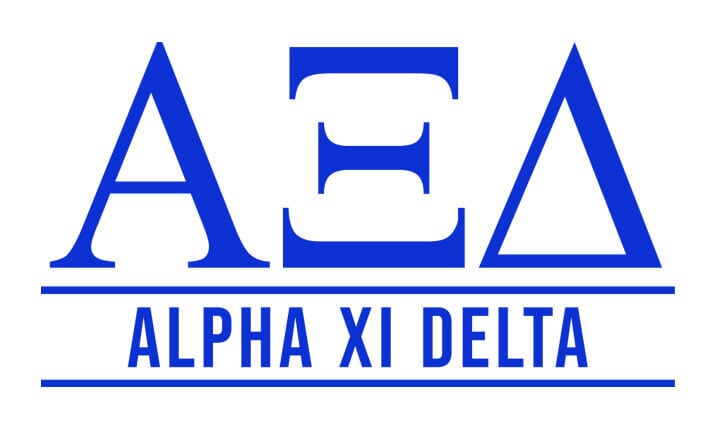 Alpha Xi Delta Custom Sticker - Personalized SALE $6.95. - Greek Gear®
