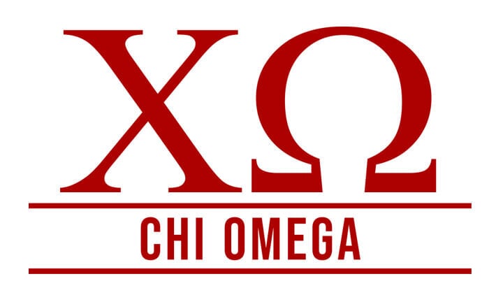 Chi Omega Custom Sticker - Personalized SALE $6.95. - Greek Gear®