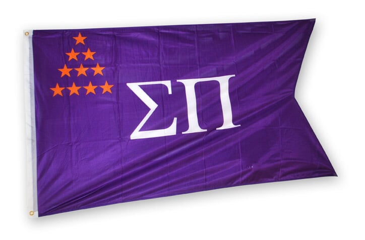 Sigma Pi Flag 3' x 5' SALE $24.95. - Greek Gear®