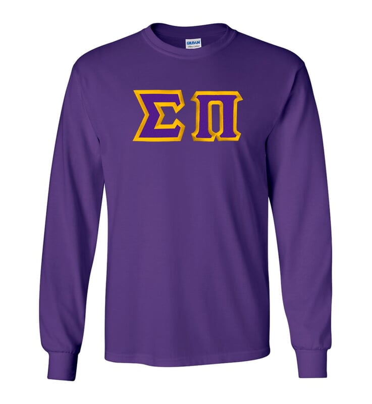 Sigma Pi Custom Twill Long Sleeve T-Shirt SALE $29.99. - Greek Gear®
