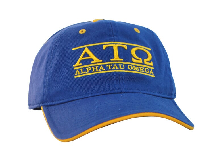 Alpha Tau Omega Throwback Game Hat SALE $23.95. - Greek Gear®