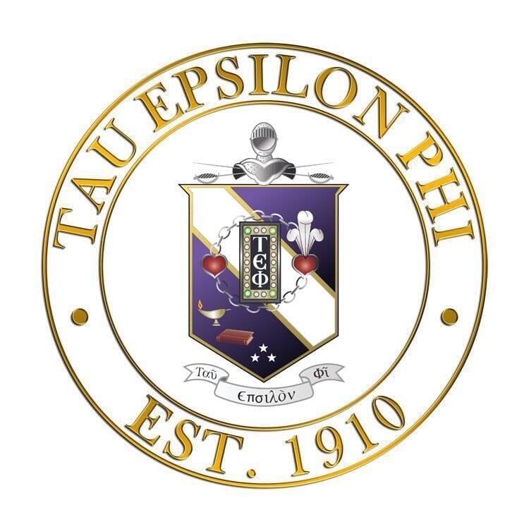 Tau Epsilon Phi Circle Crest - Shield Decal SALE $6.95. - Greek Gear®