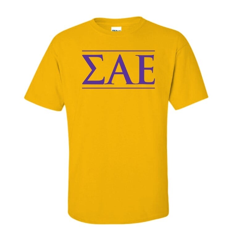 Sigma Alpha Epsilon Logo Short Sleeve Tee SALE $17.95. - Greek Gear®