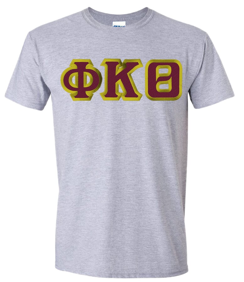 Phi Kappa Theta Custom Twill Short Sleeve T-Shirt SALE $19.99. - Greek ...