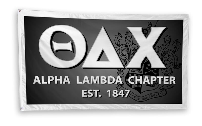 Theta Delta Chi 3 x 5 Flag SALE $69.95. - Greek Gear®