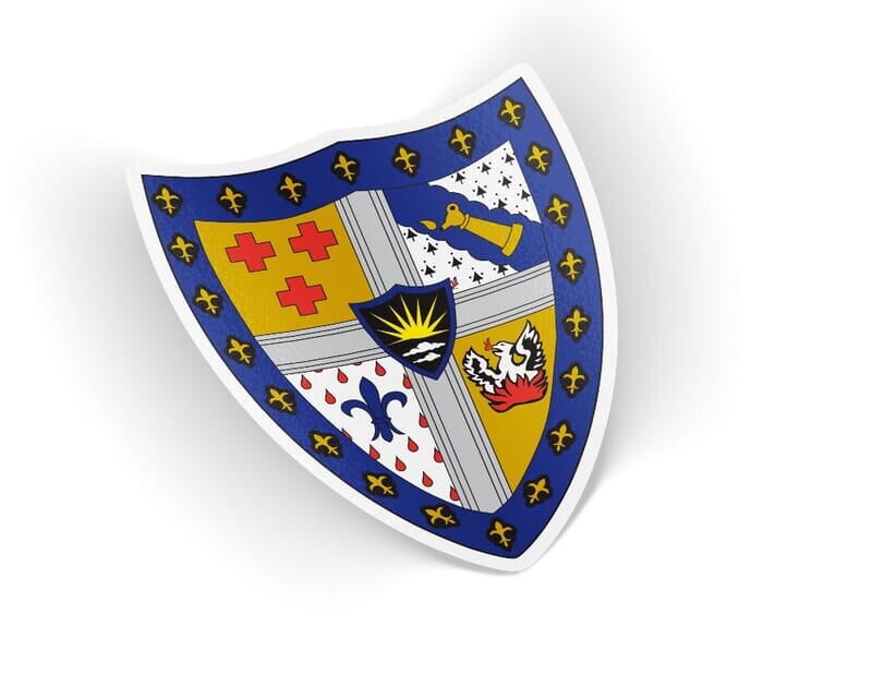 Sigma Alpha Epsilon Die Cut Crest Sticker SALE $4.99. - Greek Gear®