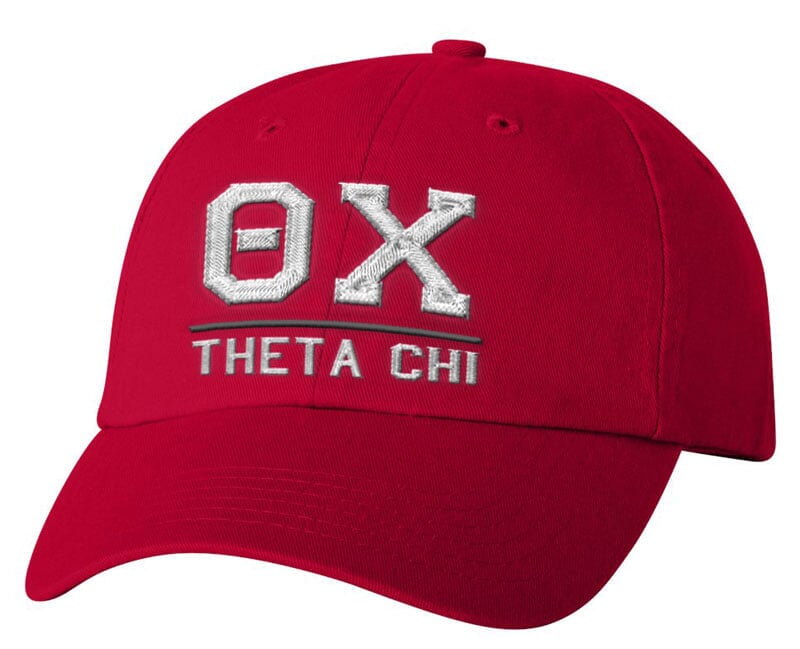 Theta Chi Old School Greek Letter Hat SALE $21.95. - Greek Gear®