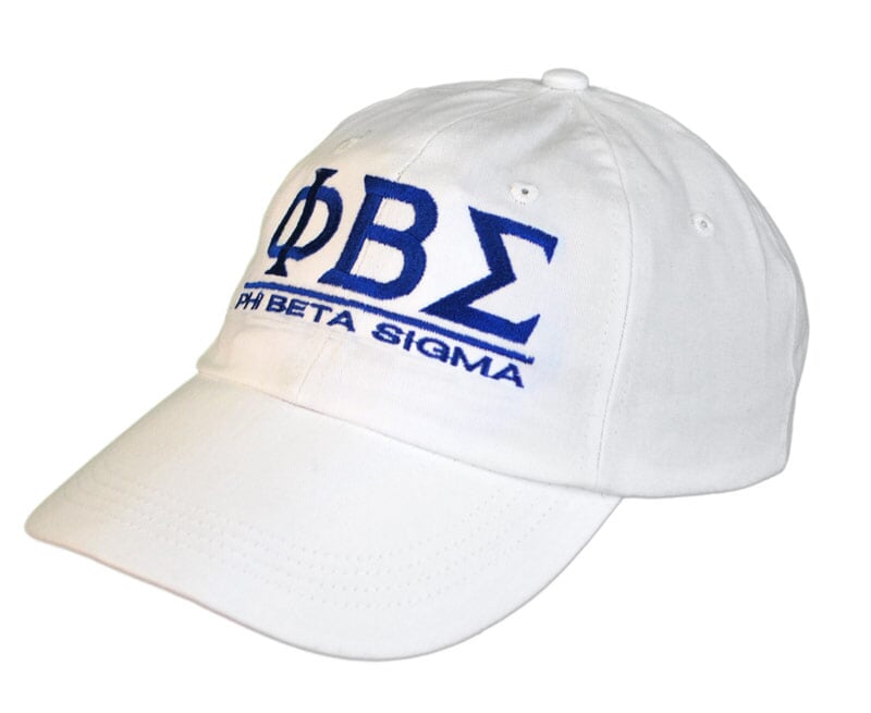 Phi Beta Sigma World Famous Line Hat SALE $21.95. - Greek Gear®