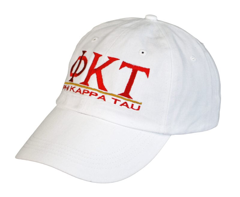 Phi Kappa Tau World Famous Line Hat SALE $21.95. - Greek Gear®