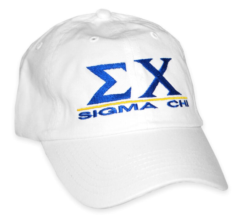 Sigma Chi World Famous Line Hats SALE $21.95. - Greek Gear®