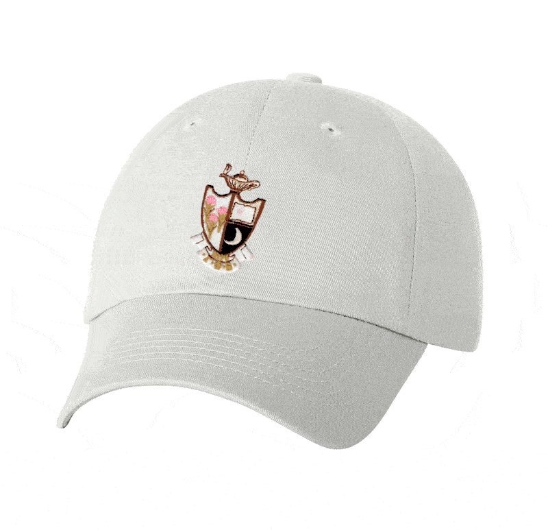 DISCOUNT-Gamma Phi Beta Crest - Shield Hat SALE $21.95. - Greek Gear®