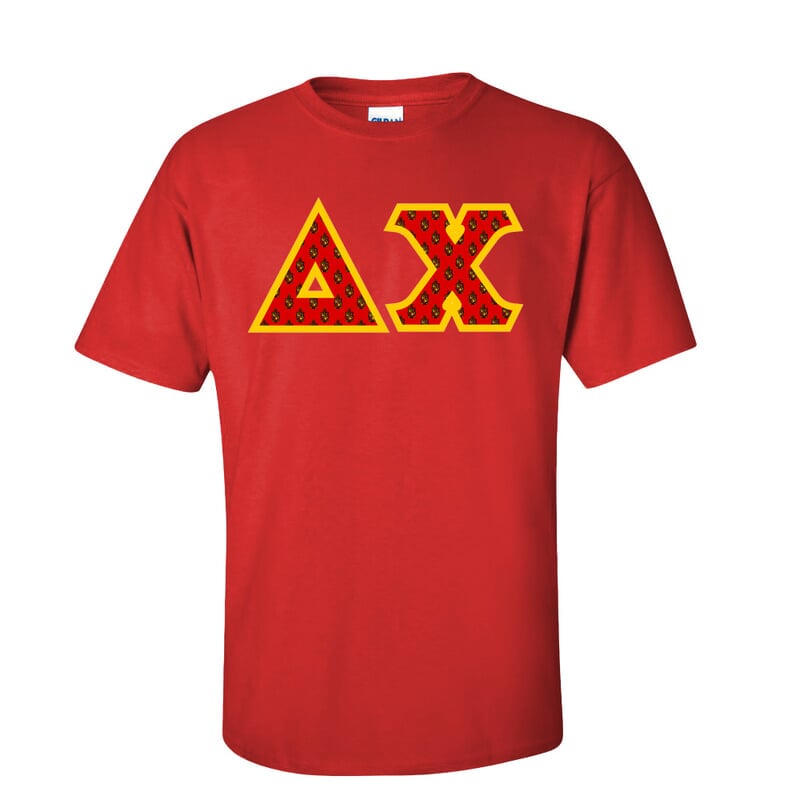 Delta Chi Fraternity Crest - Shield Twill Letter Tee SALE $29.95 ...