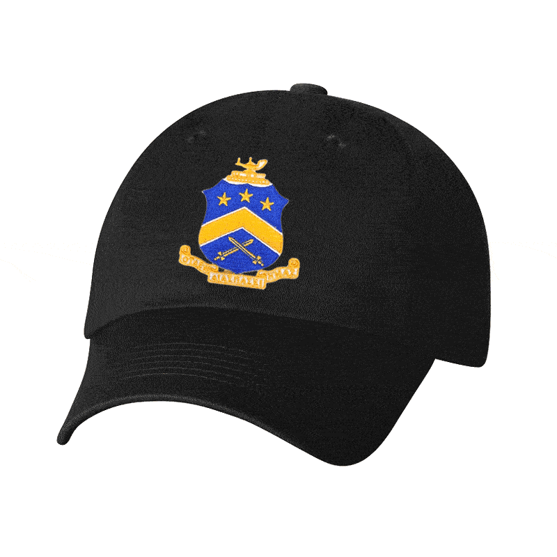 DISCOUNT-Pi Kappa Phi Crest - Shield Hat SALE $21.95. - Greek Gear®